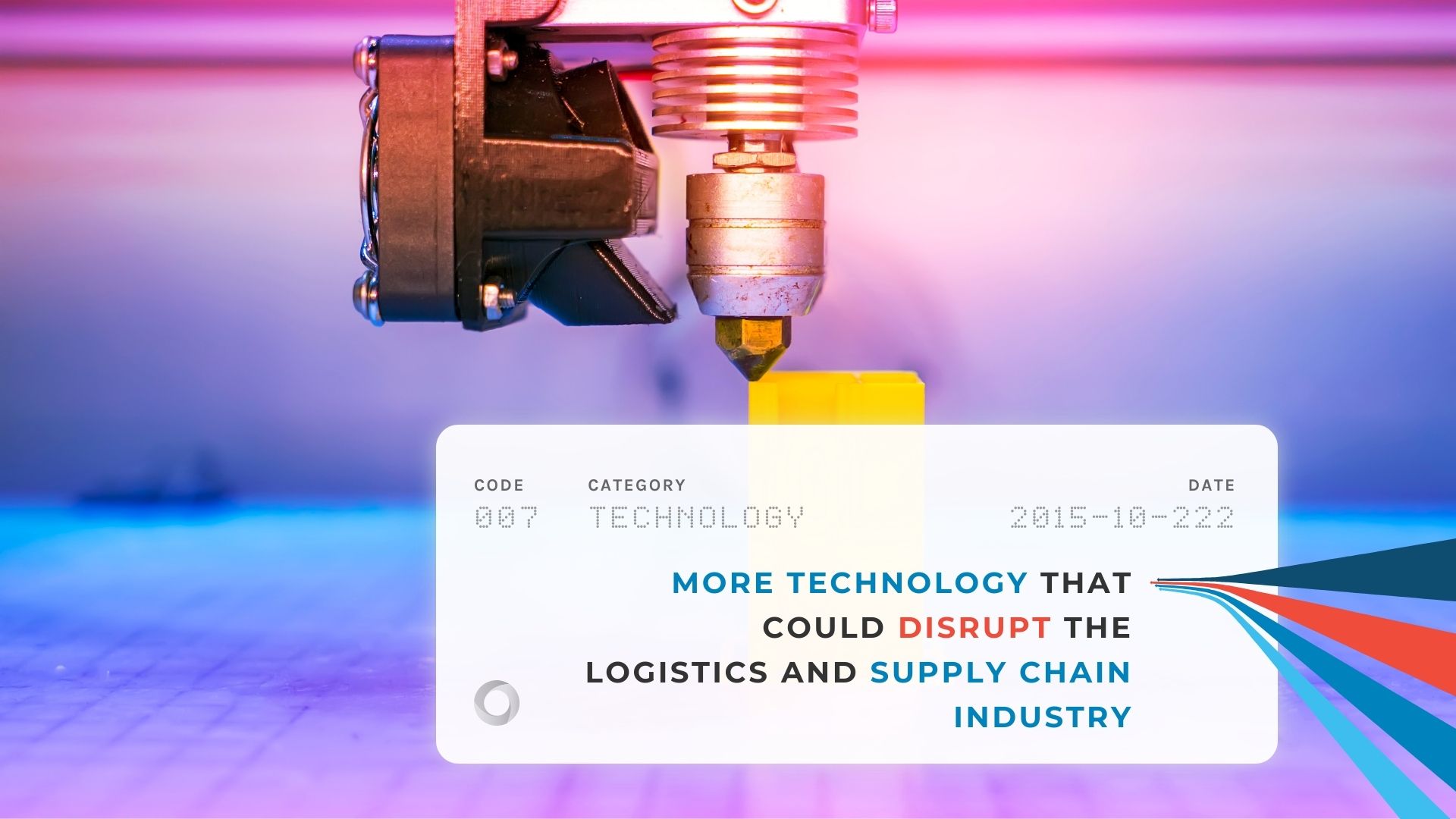 More Technology That Could Disrupt the Logistics and Supply Chain ...